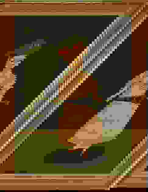 Agapito Labios (mexican, 1898-1996) Vintage Folk Art, Portrait Of Young ...