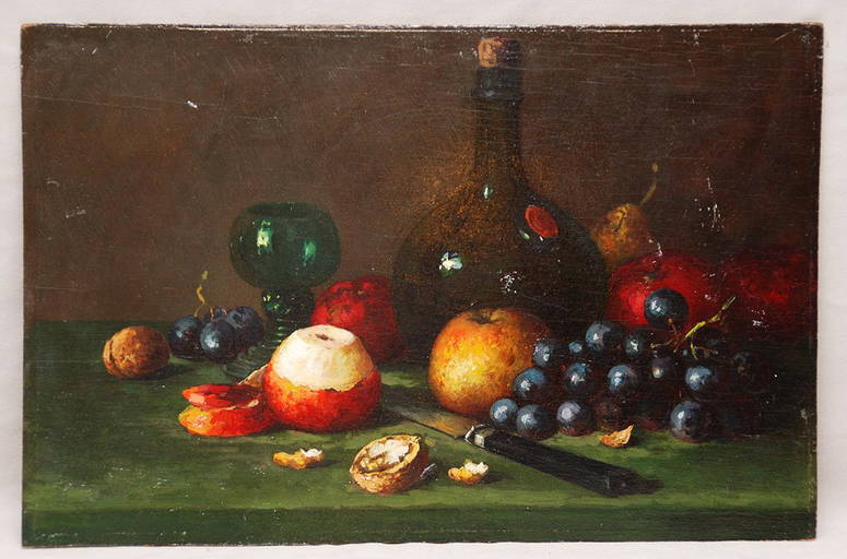 Hubert Bellis, Belgian 19th Century, “still Life W