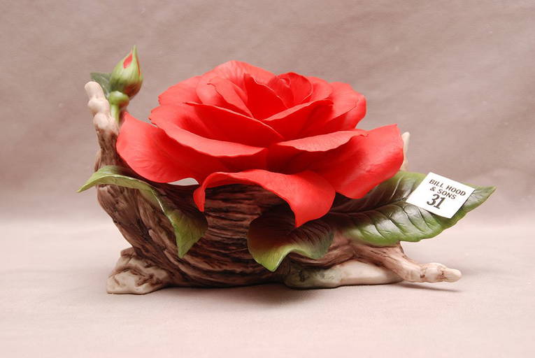 Boehm porcelain 40th anniversary rose for Helen Boehm, - May 06, 2014 ...