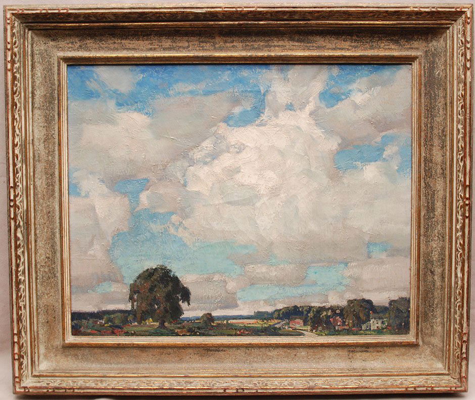 ARTHUR MELTZER (AMERICAN 1893-1989) SUMMER CLOUDS,