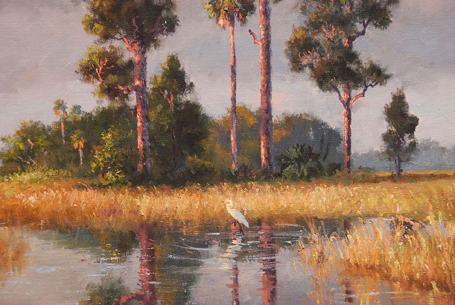 Albert Ernest (Beanie) Backus (1906 - 1991) PINK CLOU