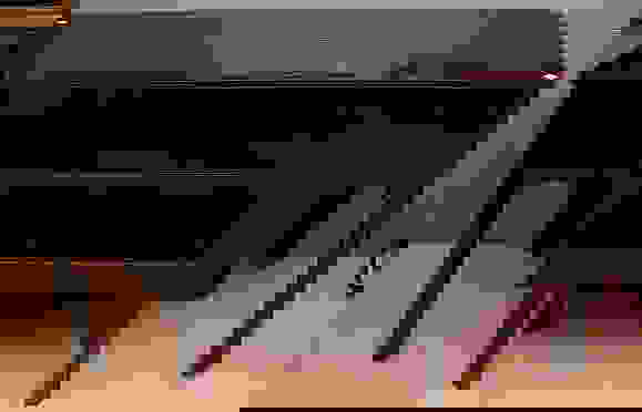 Antique Spinet Piano And Bench