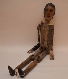 Hand Carved Puppet.