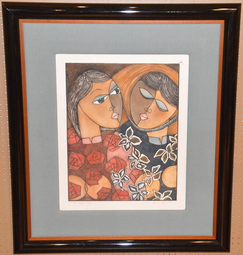 Huong, Titled "tet Festival" Artist Signed And Numbered