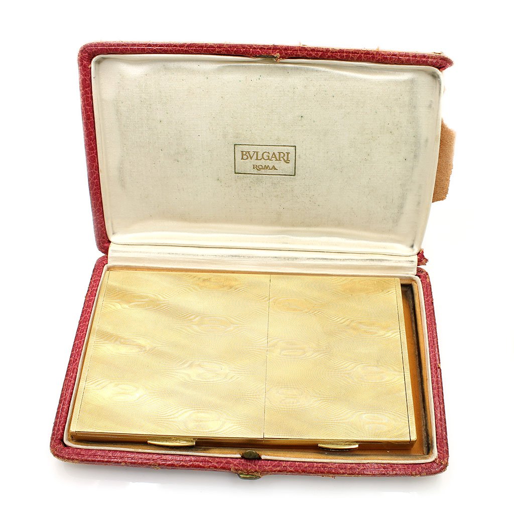 Bvlgari, 18k Gold & Sapphire Compact - Jun 08, 2015 | Just Bid, LLC in NJ