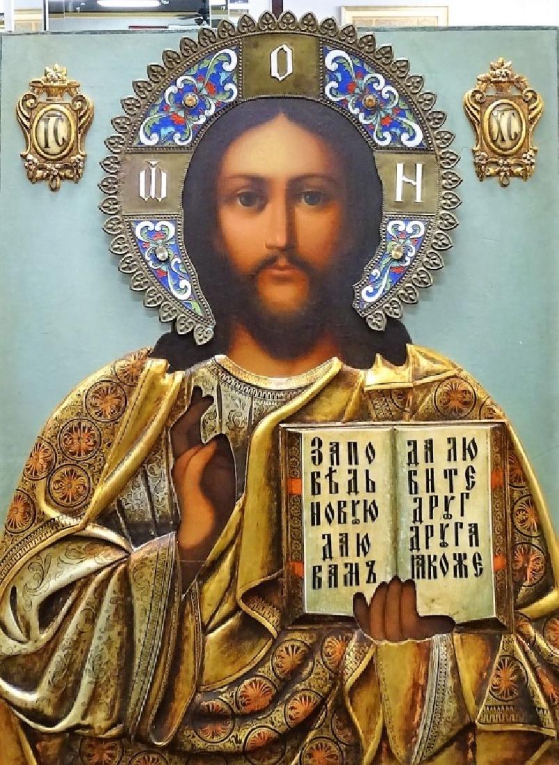 RUSSIAN ICON MOSCOW ACADEMIC SCHOOL ATTRIBUTED