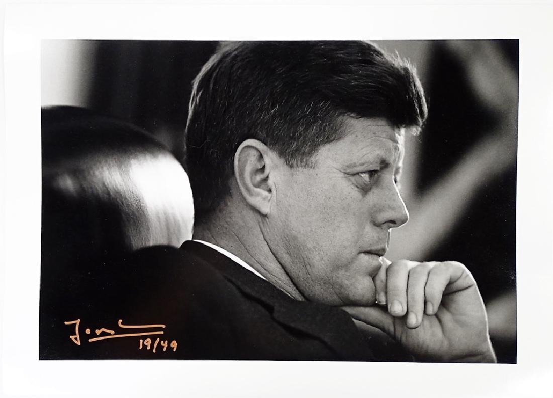 JACQUES LOWE ORIGINAL PHOTO OF JOHN F. KENNEDY