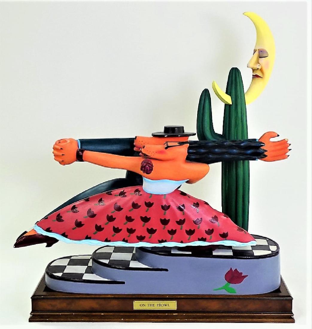 Markus Pierson Original Acrylic/wood Sculpture