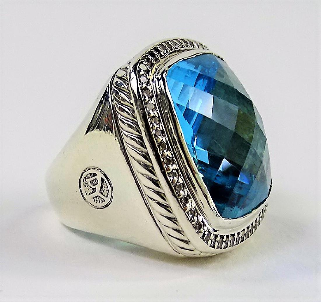 David Yurman Aquamarine Ring