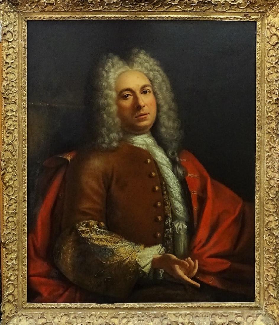 JEAN RANC OIL ON CANVAS PORTRAIT PHILIP V OF SPAIN