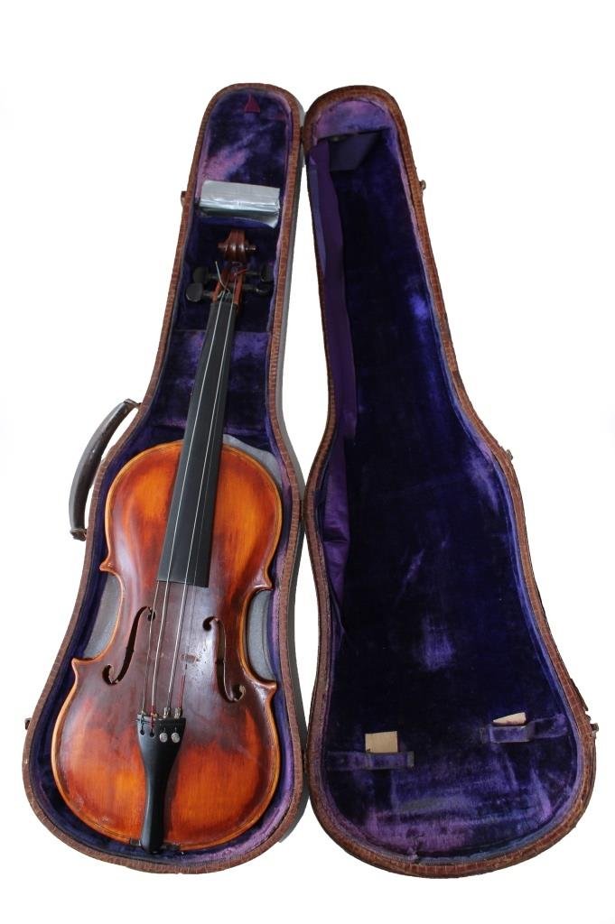 German Violin, Johann George Lippold, Neukirchen