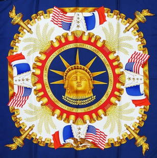 1886 1986 Commemorative Medallion Made From Statue Of Liberty Materials