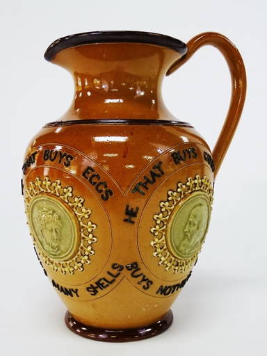VICTORIAN DOULTON LAMBETH MOTTO JUG PITCHER - Oct 23, 2016 | Auction ...