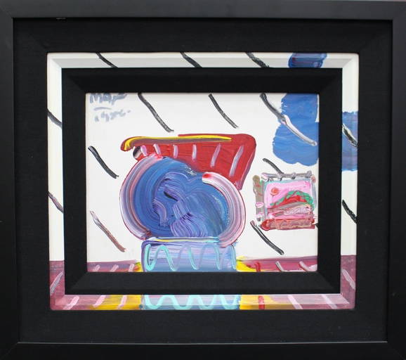 ORIGINAL PETER MAX 'STILL LIFE' OIL ON CANVAS - Dec 05, 2016 | Auction ...