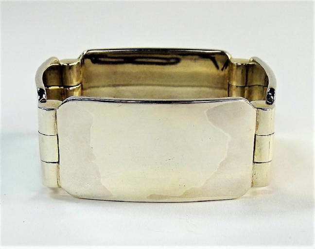 Tane Orfebres Heavy Mexican Sterling Bracelet