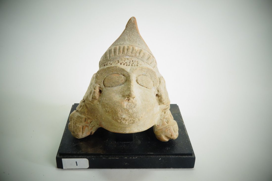 A Phrygian Pottery Bust of a Woman