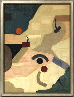 Kenzo Okada, Important Japanese American, Abstract Oil