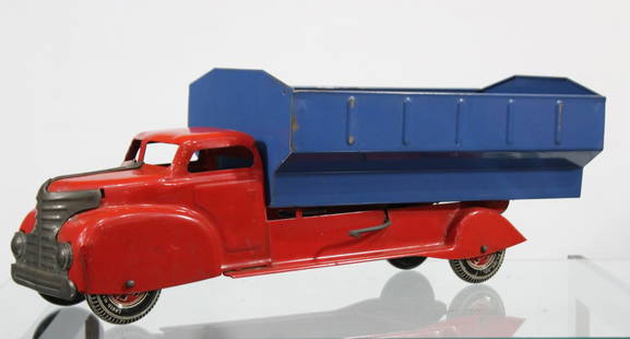 Restored Louis Marx Dump Truck
