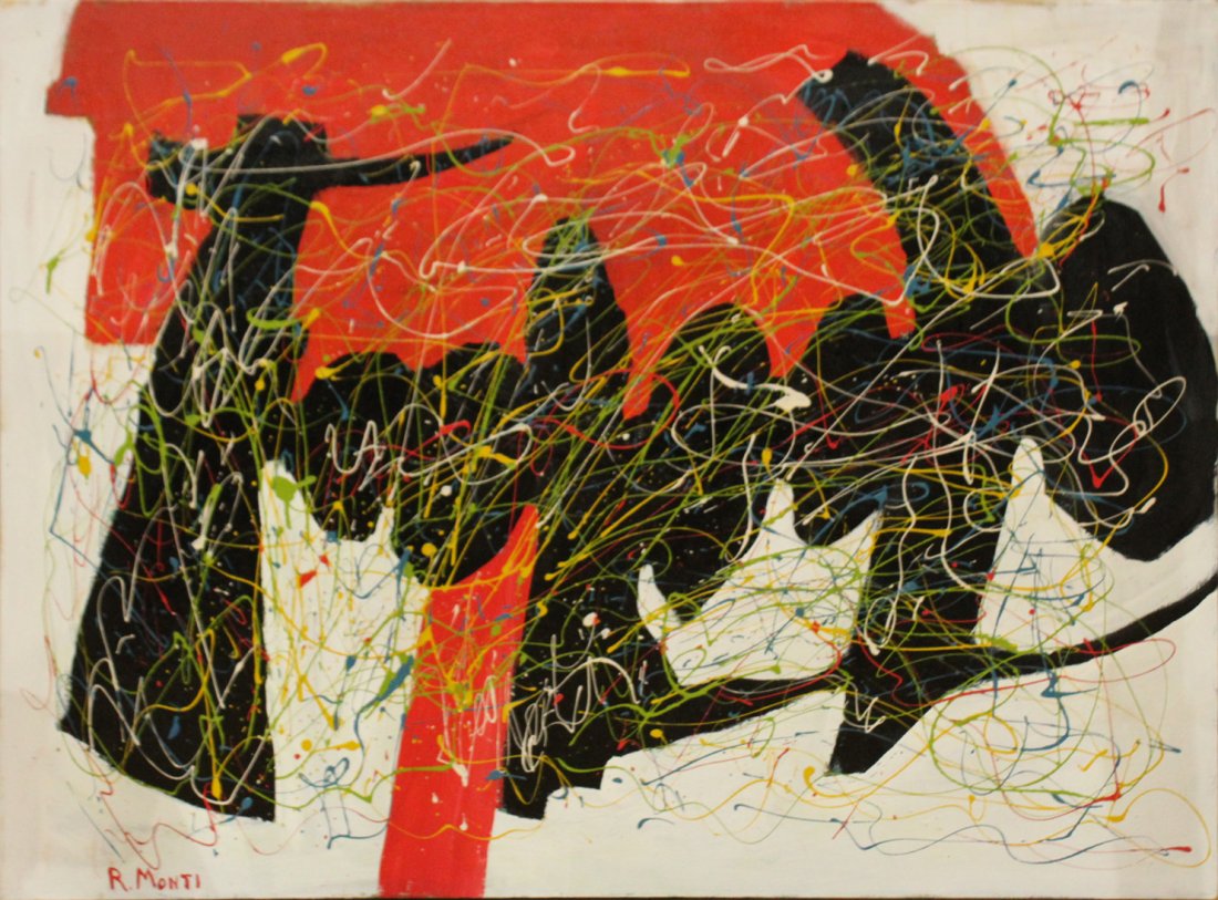 Mid Century Modern Painting of Ship, R. Styles - Jan 03, 2016 | Ahlers ...