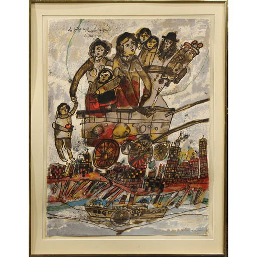 Theo Tobiasse,les Juifs De Roussire Emigrant A New York