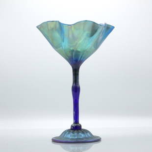 James Lundberg For Lundberg Studios Art Glass Vase