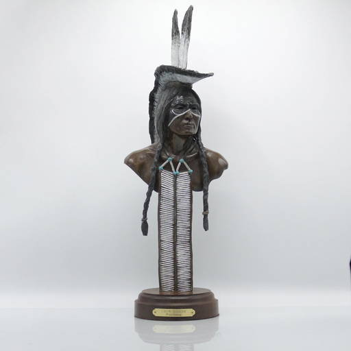 Bruce Contway, Western Bronze "Crow Dancer" Signed - May 13, 2019 ...