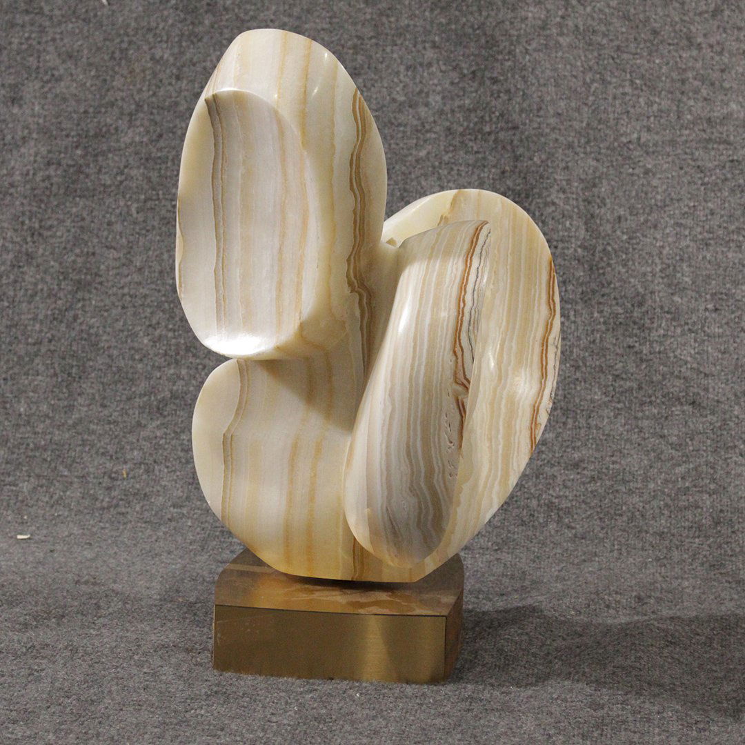 Mid Century Modern Marble Sculpture