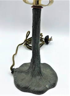 Signed Pairpoint Lamp & Base