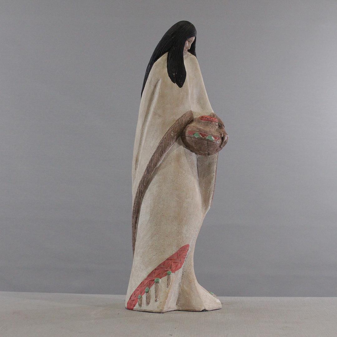 Austin Sculpture ACOMA Standing Indian, Signed - Feb 03, 2020 | Donny ...