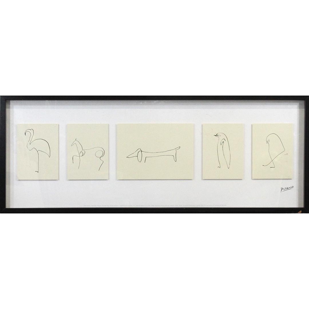 PABLO PICASSO Spanish 1881-1973 Five Animal Lithographs - Mar 02, 2020 ... PABLO PICASSO Spanish 1881-1973 Five Animal Lithographs - Mar 02, 2020 ...