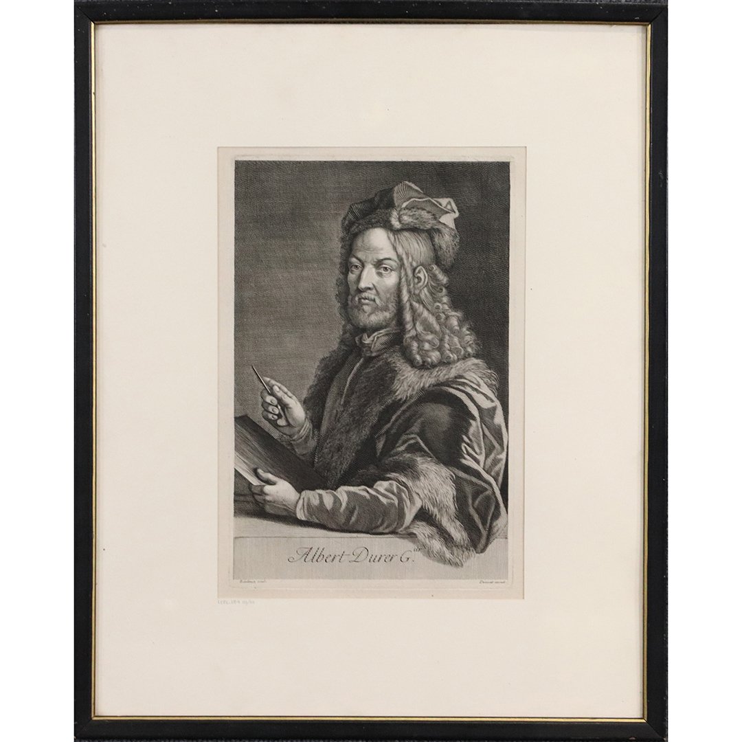 Gerard Edelinck, Engraving Portrait of Durer with COA - Jun 22, 2020 ...