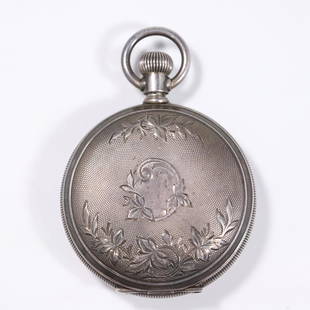 A.w. Co. Waltham Hunting Case Pocket Watch, Cwc Co.