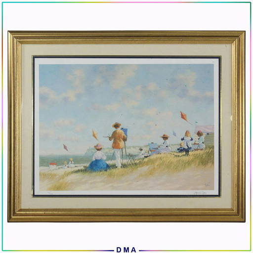 James Tytler, Edition Print, Artist At The Beach Signed