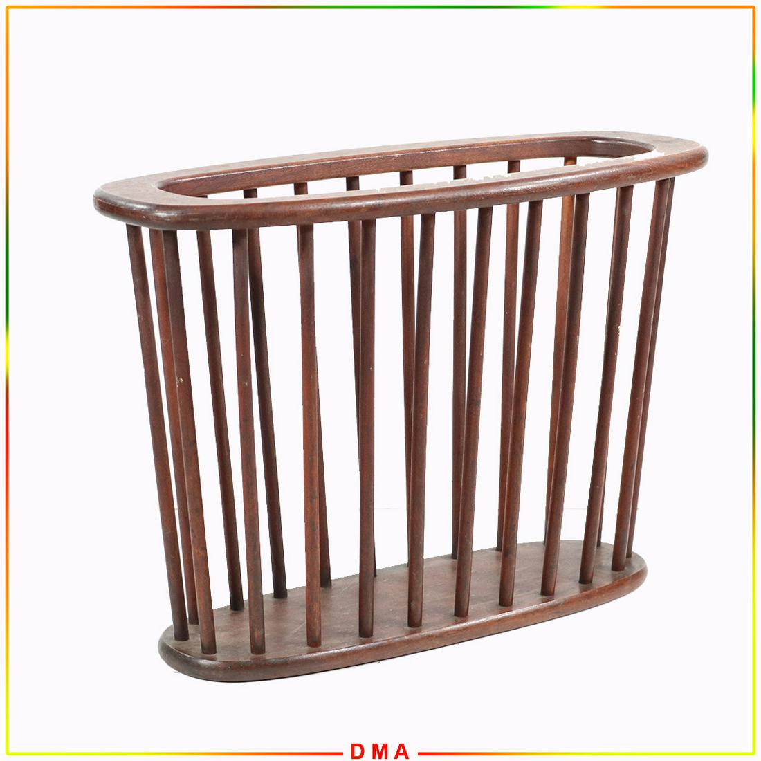 ARTHUR UMANOFF Iron and Wood Standing Wine Rack. Leath - Apr 06, 2021 ...