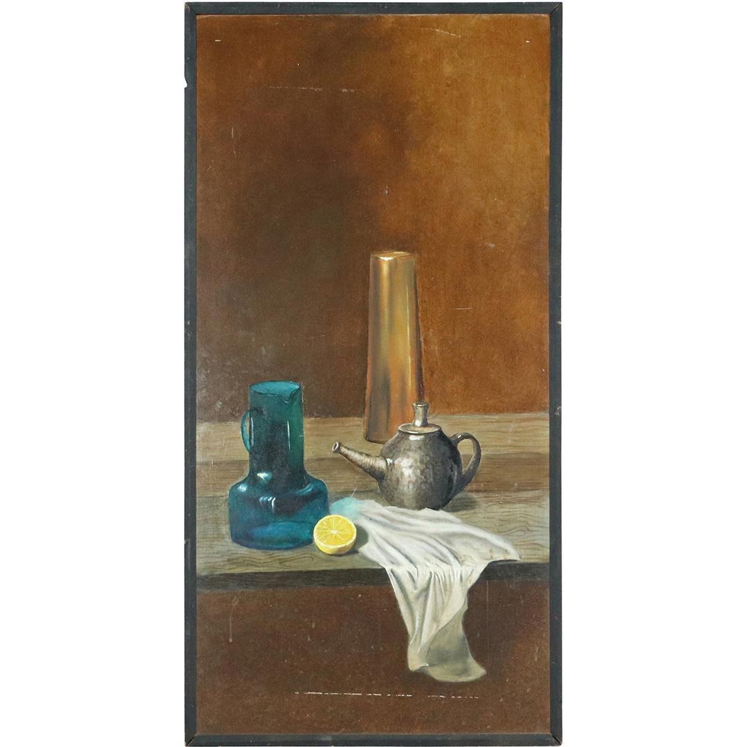 Mid Century Modern Painting of Ship, R. Styles - Jan 03, 2016 | Ahlers ...