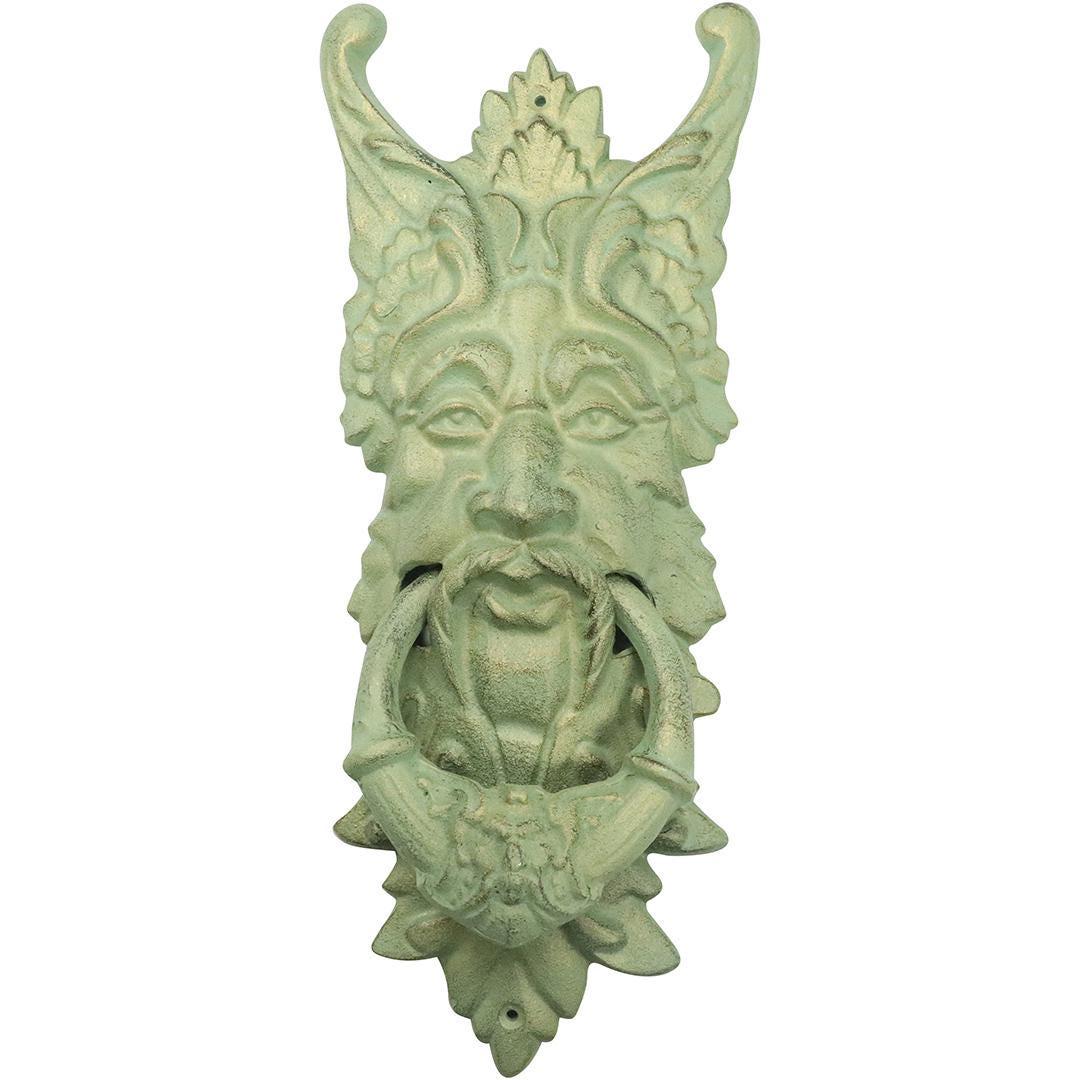 Cast Iron "North Wind Face" Large Door Knocker (#0116) on Sep 13, 2021 ...