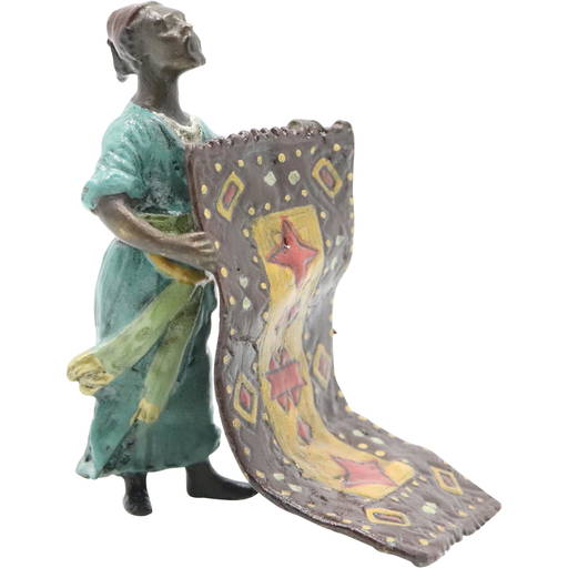 after Bergman, Austrian Bronze Arab Rug Merchant (#0333) on Oct 25 ...