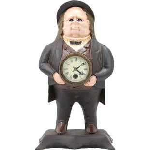 Bradley & Hubbard "topsy" Blinking Eye Clock