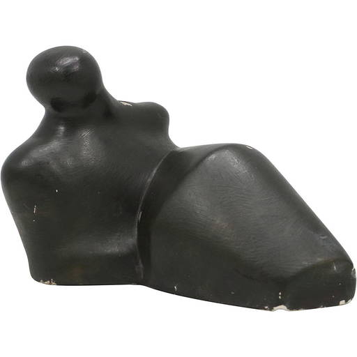 Vintage Mid Century Modern Ceramic Reclining Figure Cubism Original ...