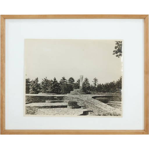 Vintage Framed Photograph of Harvey Fite's OPUS 40 (#0070) on Mar 28 ...