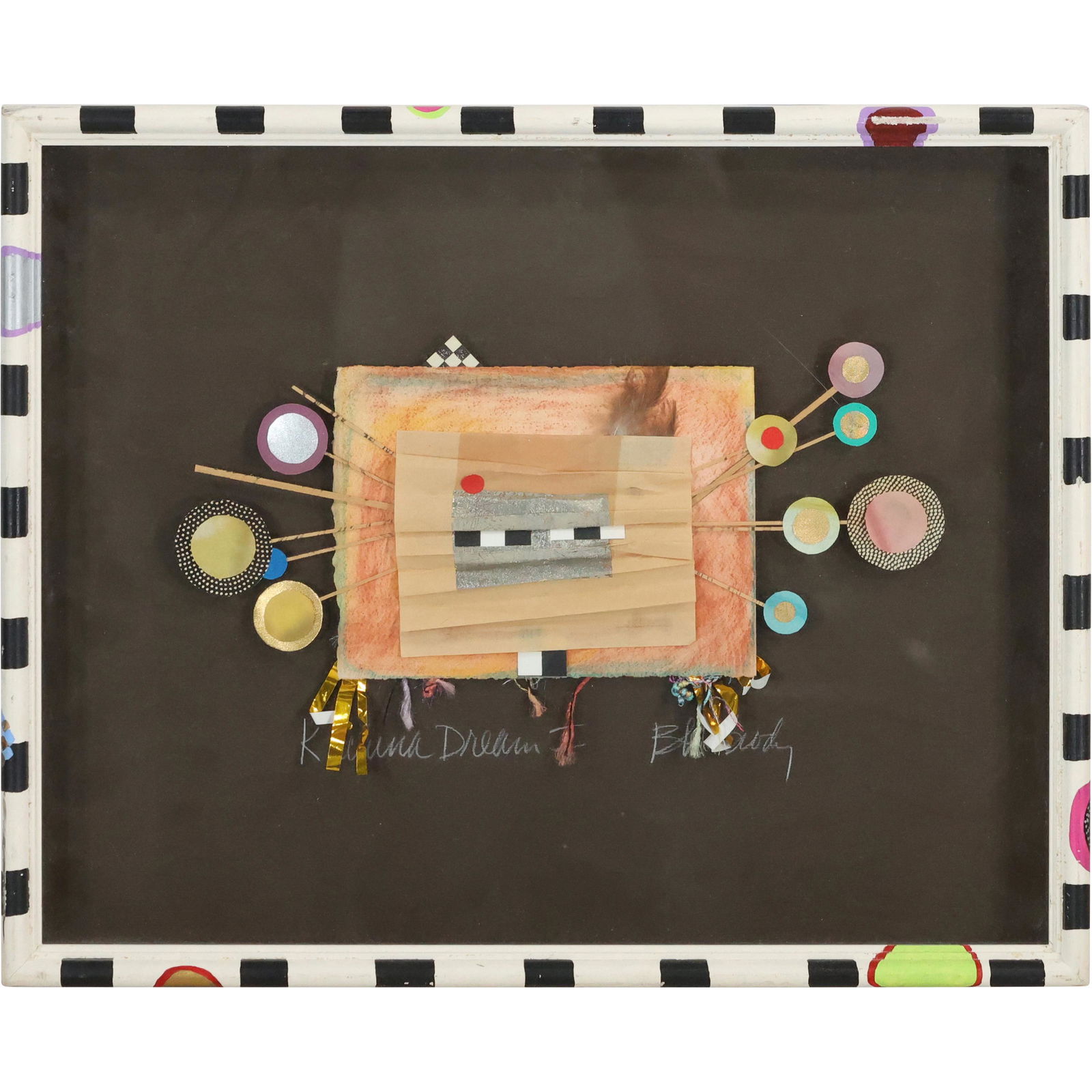 Barbara Brody, Chicago; 20th C. Mixed Media Abstract Assemblage Art in ...