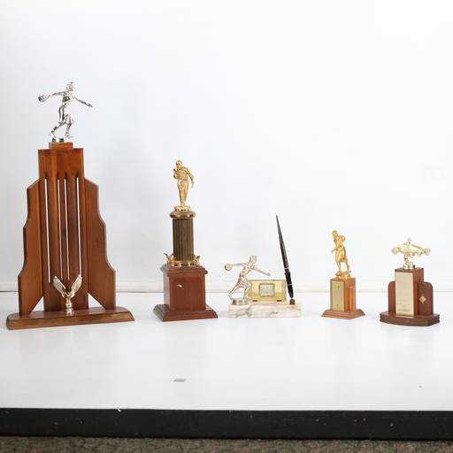 [5] Assorted Vintage Trophies