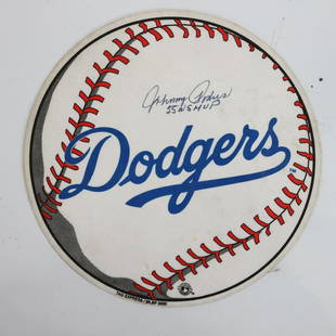 Johnny Podres Autograph 1955 World Series Mvp