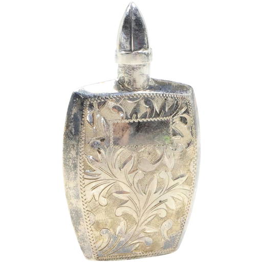 Sterling Silver Perfumer Victorian Etched 2 1/4 in. x 1 1/4 in. - Nov 29, 2022 | Donny Malone ...