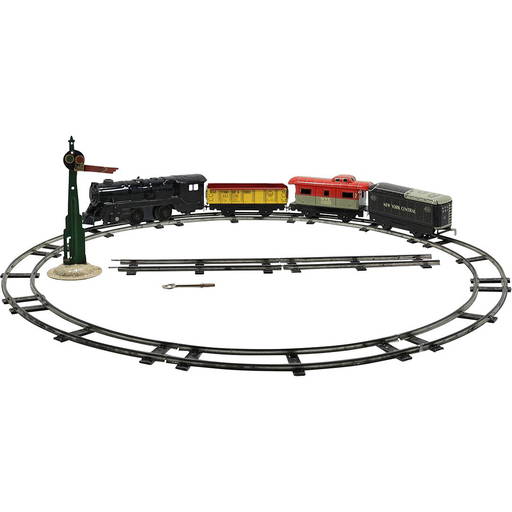 Vintage Marx Tin Toy Train Set, New York Central System