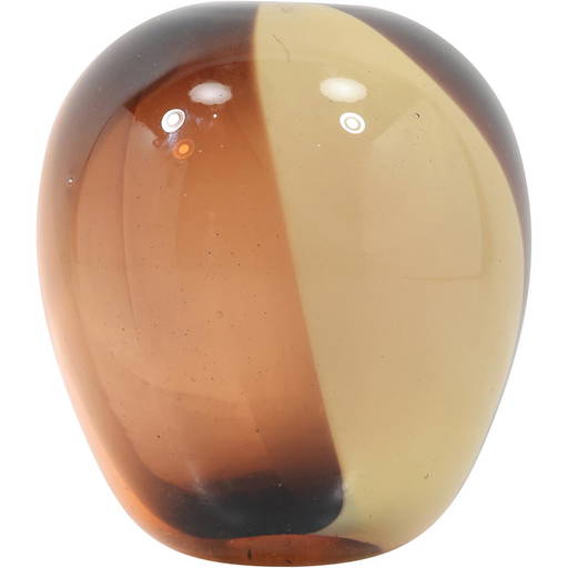 Signed Friar Jerry Hovanc Studio Art Glass Vase 5 Inches Height