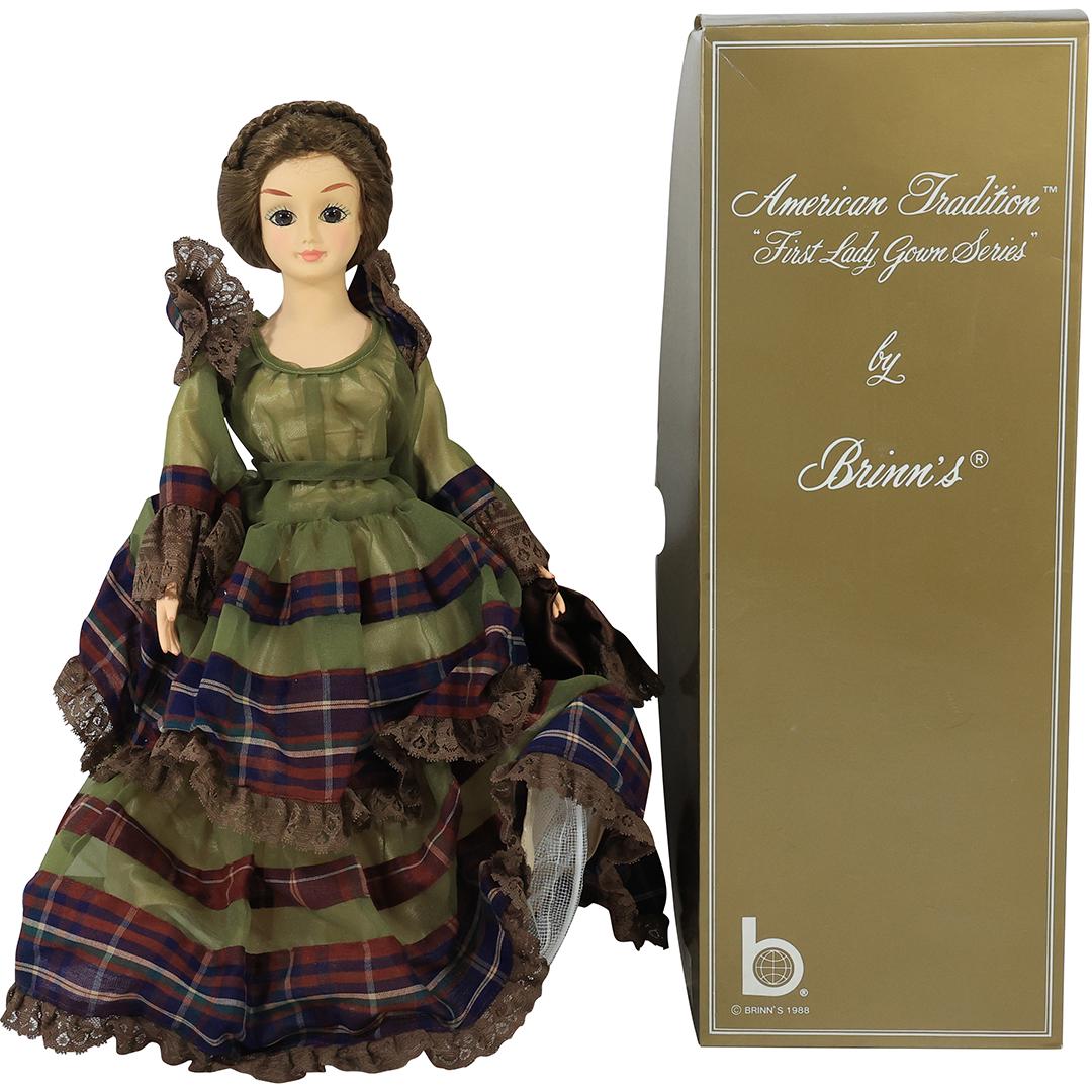 Brinn's Doll In Box Limited Edition #497 Dated 1988 "the First Lady ...