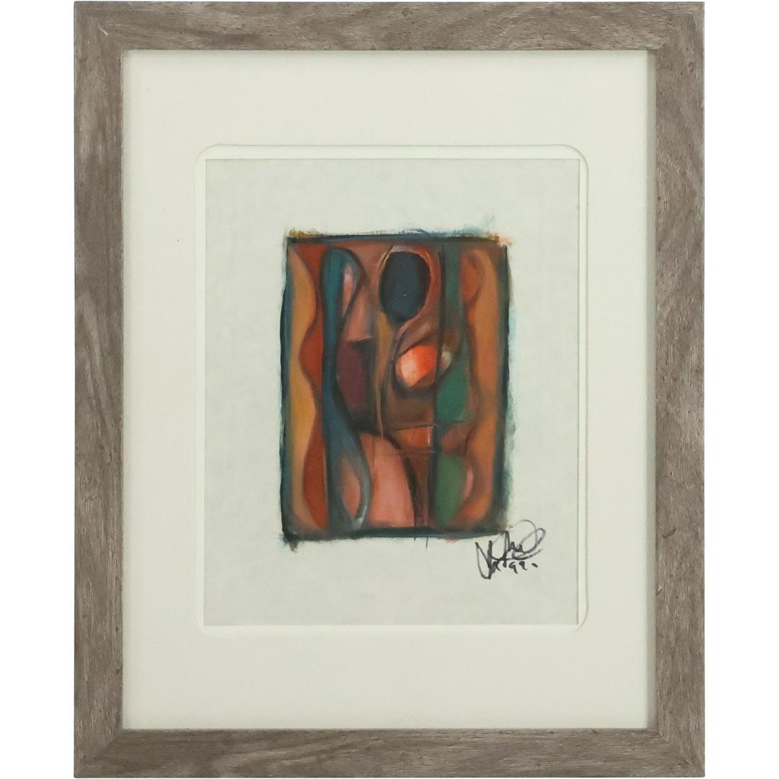 Nathan Oliveira 1928-2010, Attributed, American Artist, Standing Female ...