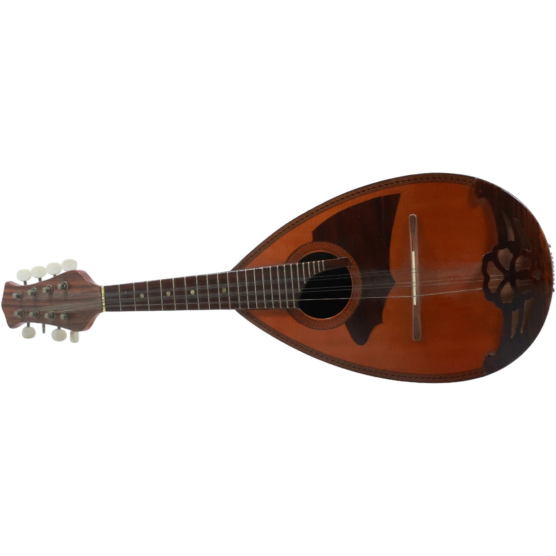 Vintage Melon Shaped Body Mandolin 25 Inches Length Auction