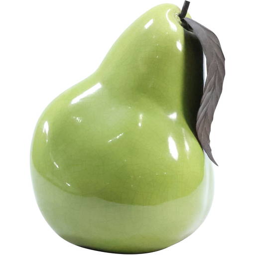Large Ceramic Pear Figure Stature Decorative Dining Accessory 11 Inches ...